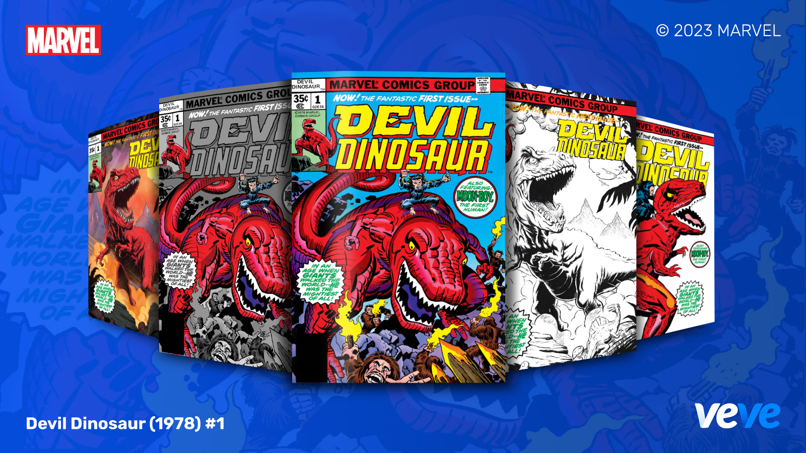 Marvel Digital Comics — Devil Dinosaur (1978) #1 - VeVe Digital Collectibles